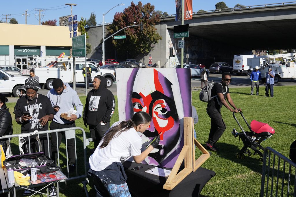 Tupac Shakur has an Oakland street named for him 27 years after his ...